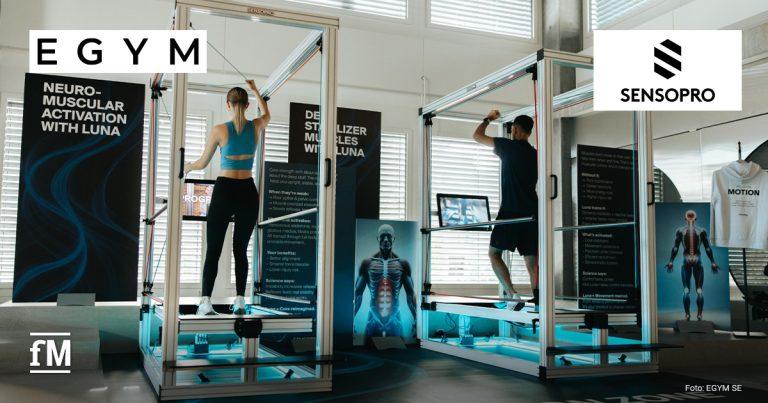 EGYM Sensopro Integration erweitert Training
